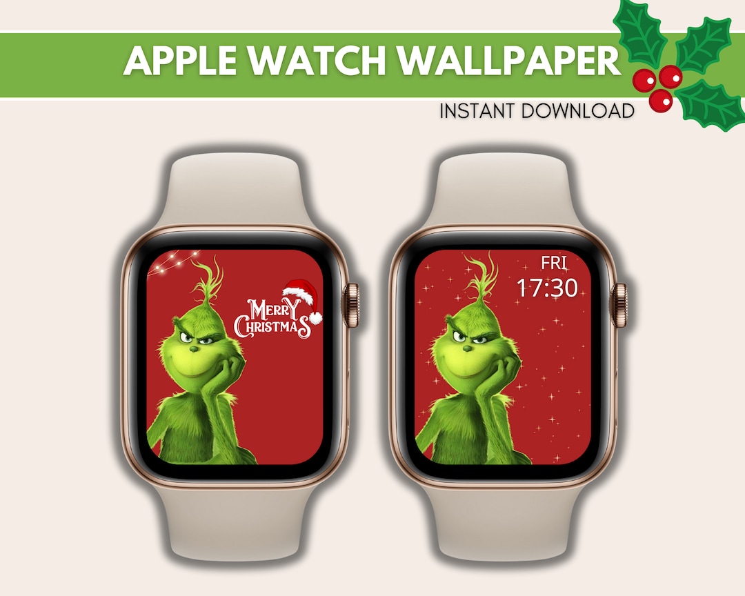Grinchmas Apple Watch Wallpaper, Grinch Apple Watch Face, Christmas ...
