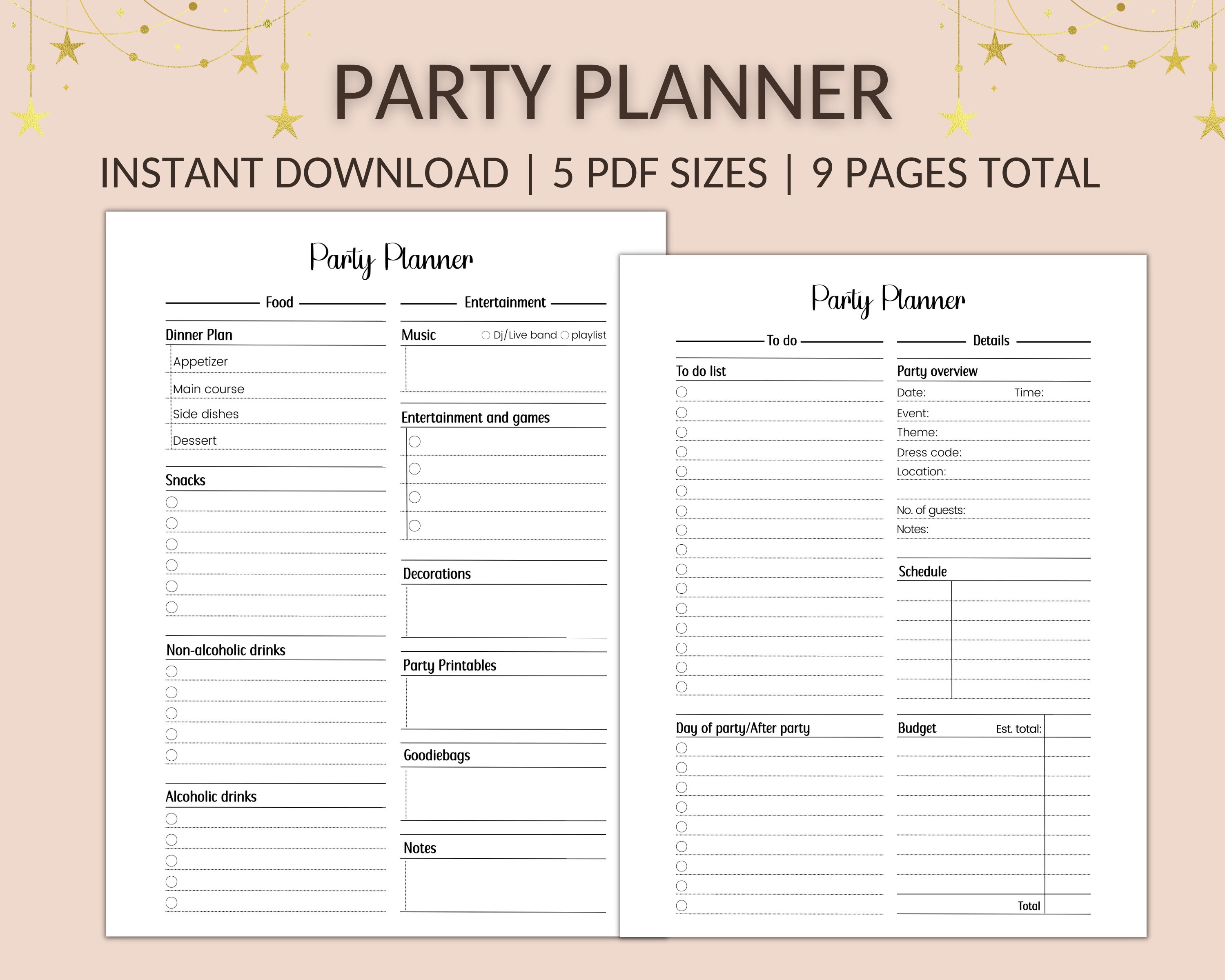Party Planner Party Planning Event Planner Birthday Etsy Party Planner Party Planning Event Planner Birthday Etsy