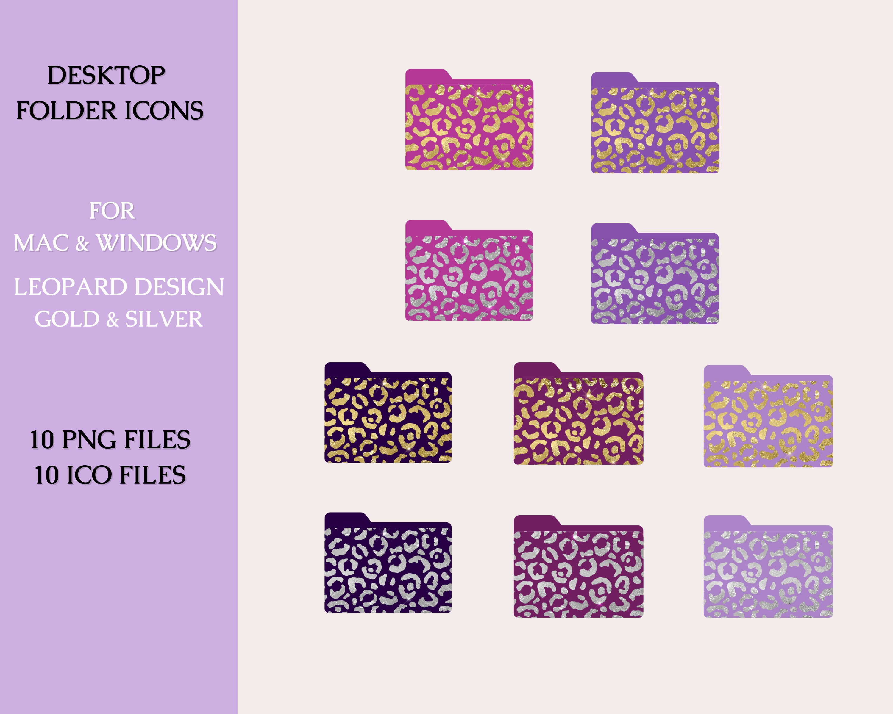 Leopard Desktop Folders Icons,desktop Folder Icons,desktop Icons,folder ...