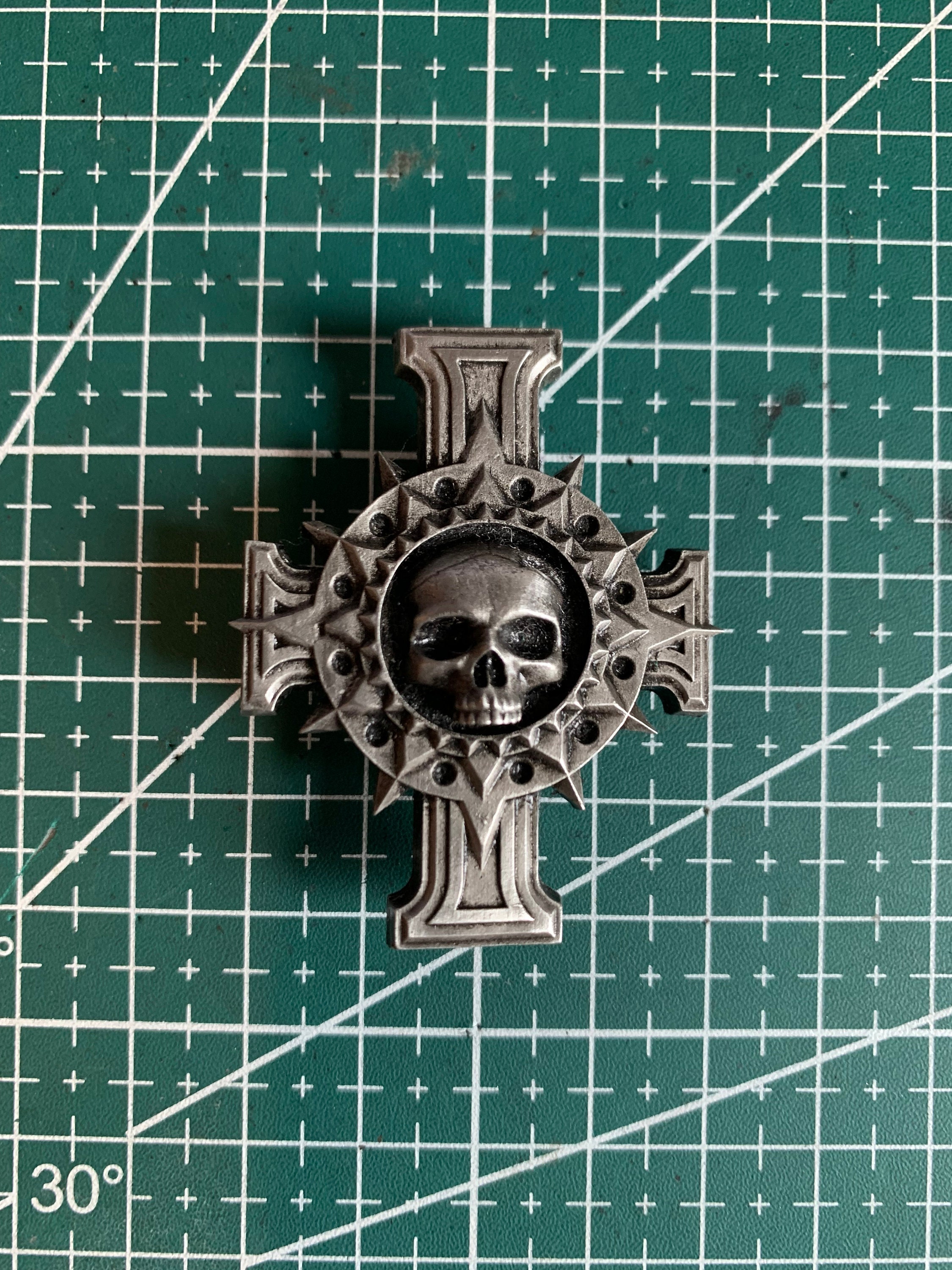 Inquisition Rosette Cross Badge - Etsy