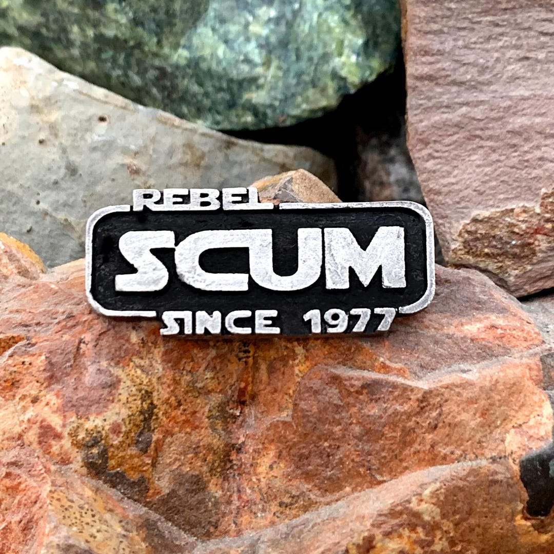 Rebel Scum Since 1977 Pin Necklace or Keychain - Etsy