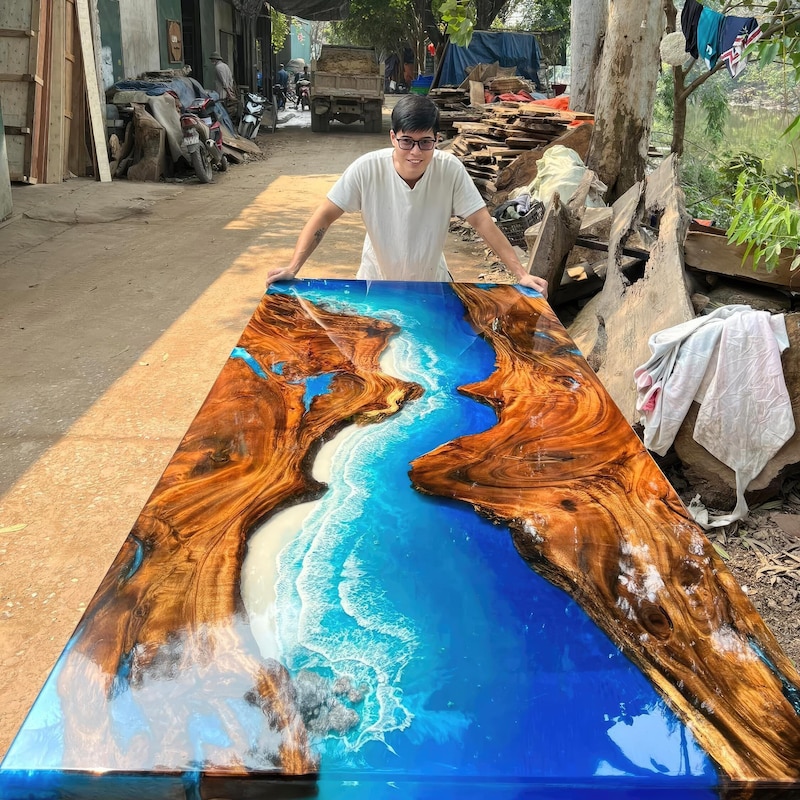 Epoxy Resin Table - Etsy