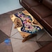 Premium Epoxy Flower Table, Timeless Beauty, Exquisite Design ...