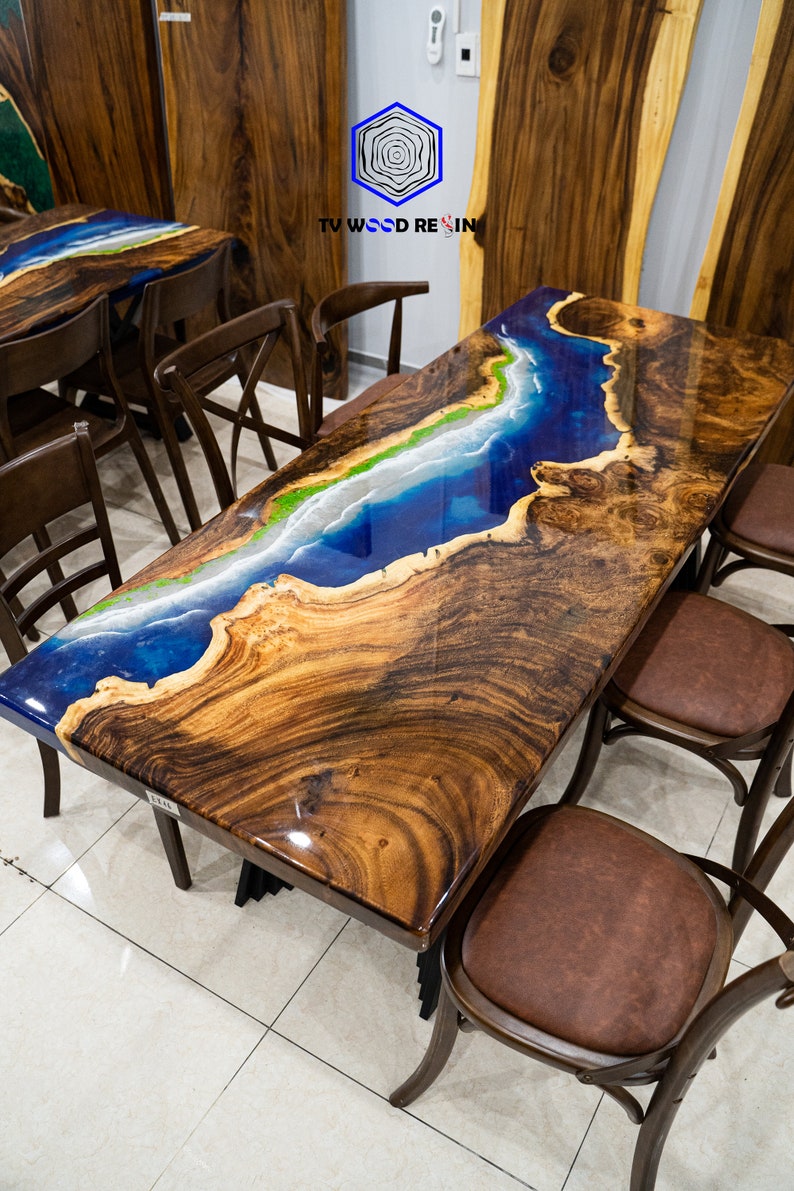 Large Work Desk, Clear Tropical Water – Success Symbol, Coastal Office ...