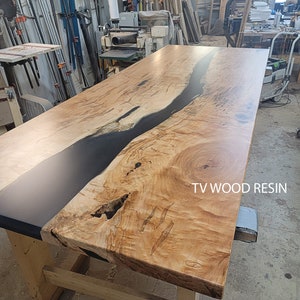 Black Talbe, Green Talbe, Custom Order Epoxy Resin Table , Epoxy Table ...