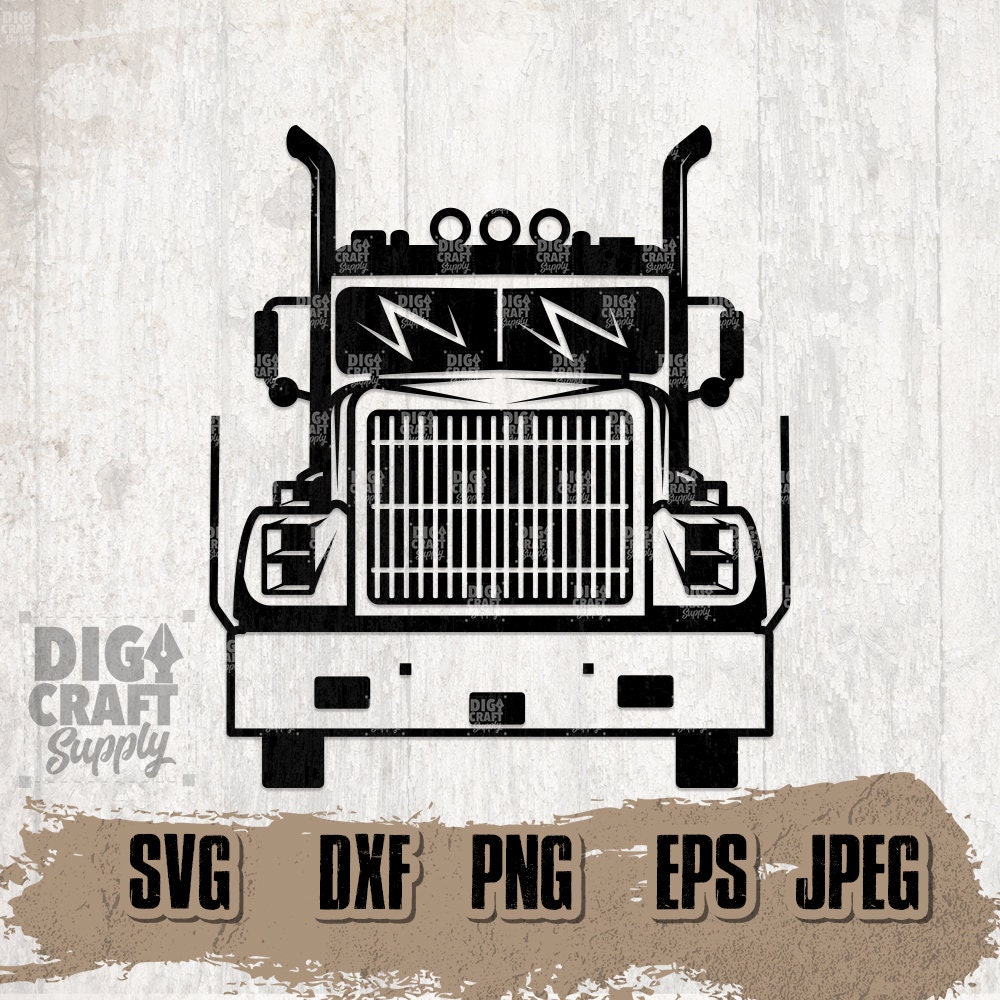 Semi Truck Digital Downloads 7 Semi Truck Svg Truck Svg Big - Etsy