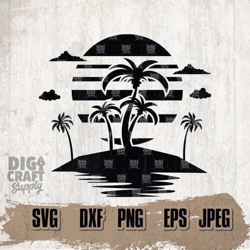 Island Vibes Svg Tropical Svg Summer Life Svg Beach Life - Etsy