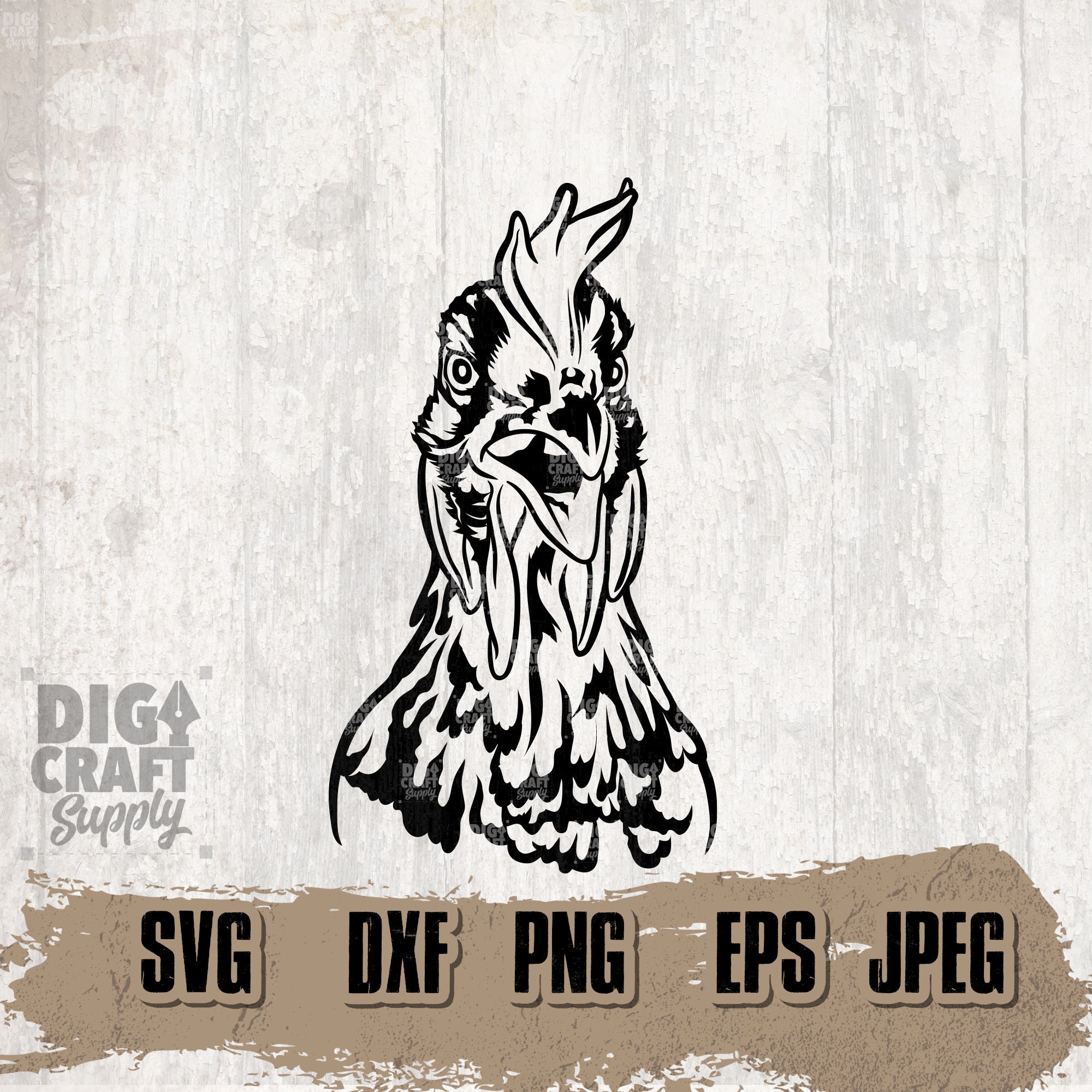 Chicken Digital Downloads Chicken Svg Rooster Svg Chicken | Etsy