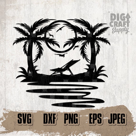 Island Life Svg Island Vibes Svg Tropical Svg Beach Svg - Etsy