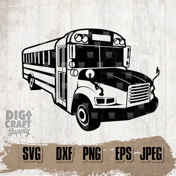 School Bus svg School svg Bus svg School Bus Clipart | Etsy