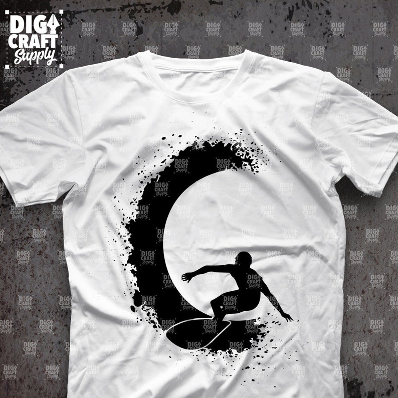 4 Surfer Svg Surfer Bundle Svg Surfer Clipart Surfer - Etsy