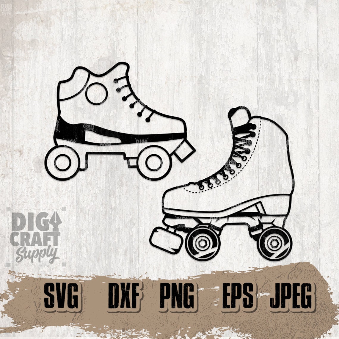 Roller Skate Svg Skate Svg Roller Blades Svg Skate Clipart - Etsy