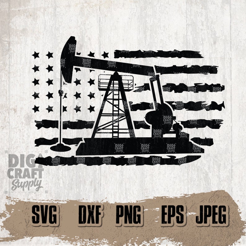 US Oil Rig Svg 4 US Oil Rig Png Oil Rig Clipart Oil Rig - Etsy Canada