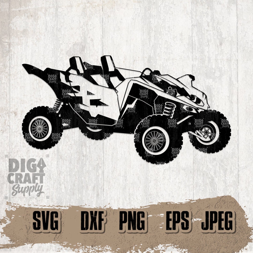 Atv #8 Digital Downloads, Atv Svg, Mud Ride Svg, Atv Clipart, Atv Cut ...