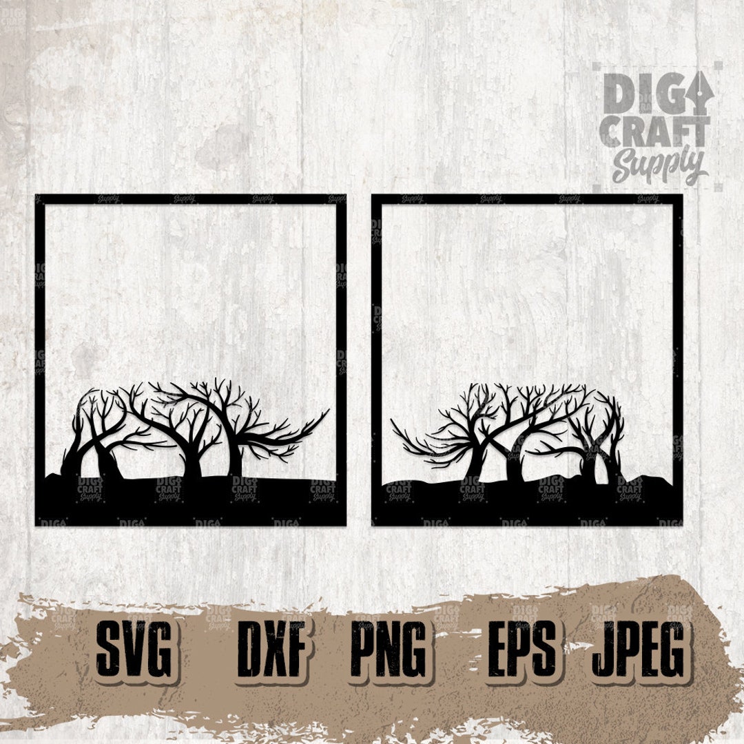 Rhino Tree Branches Svg, Rhinoceros Svg, Rhino Svg, Animal Twigs Svg ...