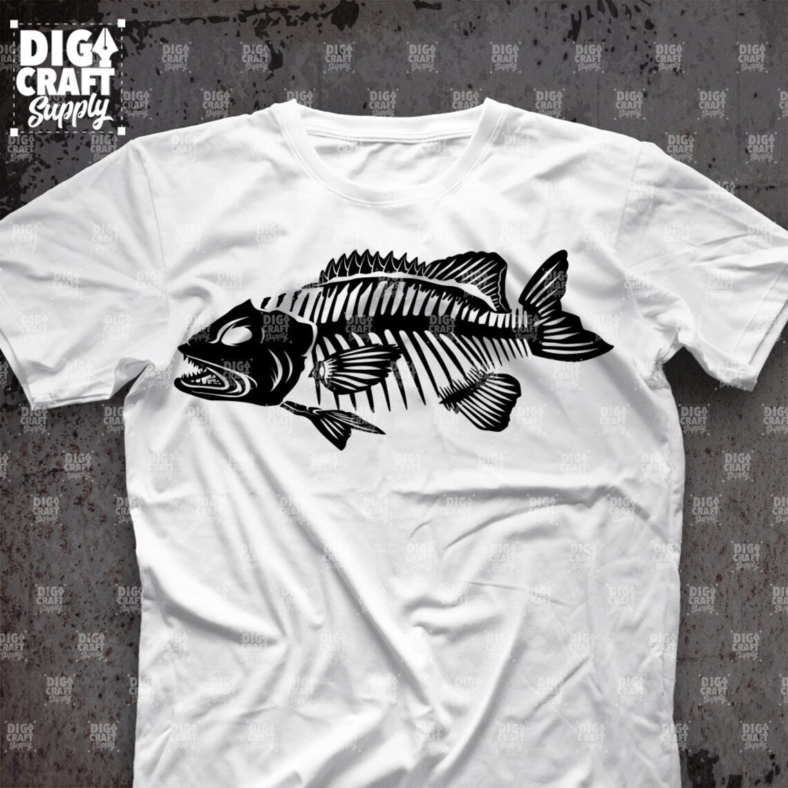 Fishbone Svg Fishbone Clipart Fishbone Cutifle Fishbone - Etsy