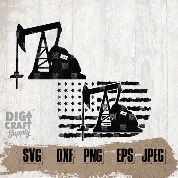 Oil Field Svg - Etsy