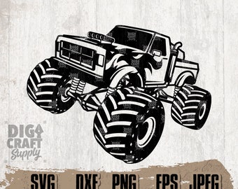 Rc Truck Svg - Etsy UK