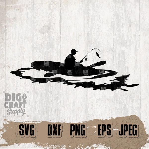Kayak Stencil - Etsy