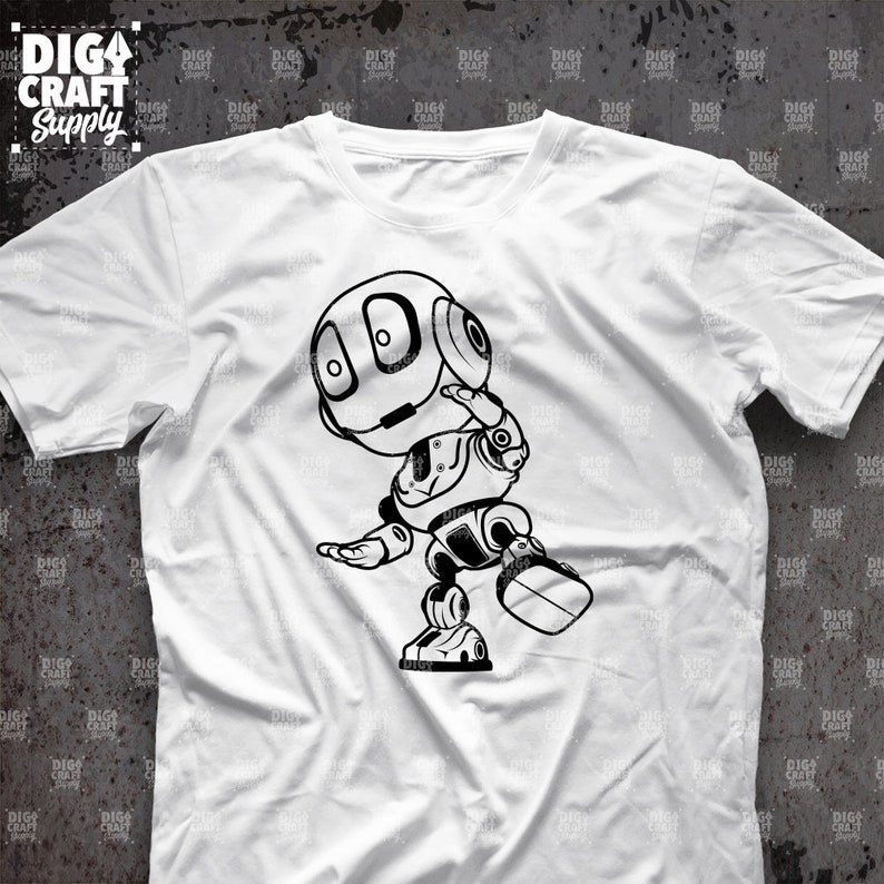 Robot Svg 2 Robot Toy Svg Robot Clipart Robot Cutting File - Etsy