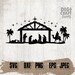 Nativity Svg Jesus Svg Belen Svg Manger Svg Nativity - Etsy