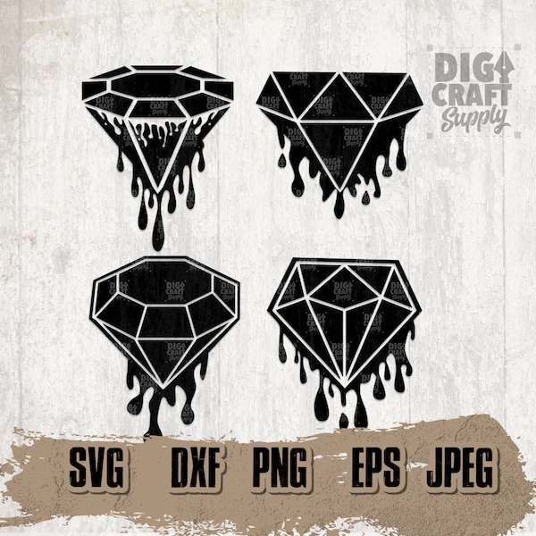 Diamond Clipart - Etsy
