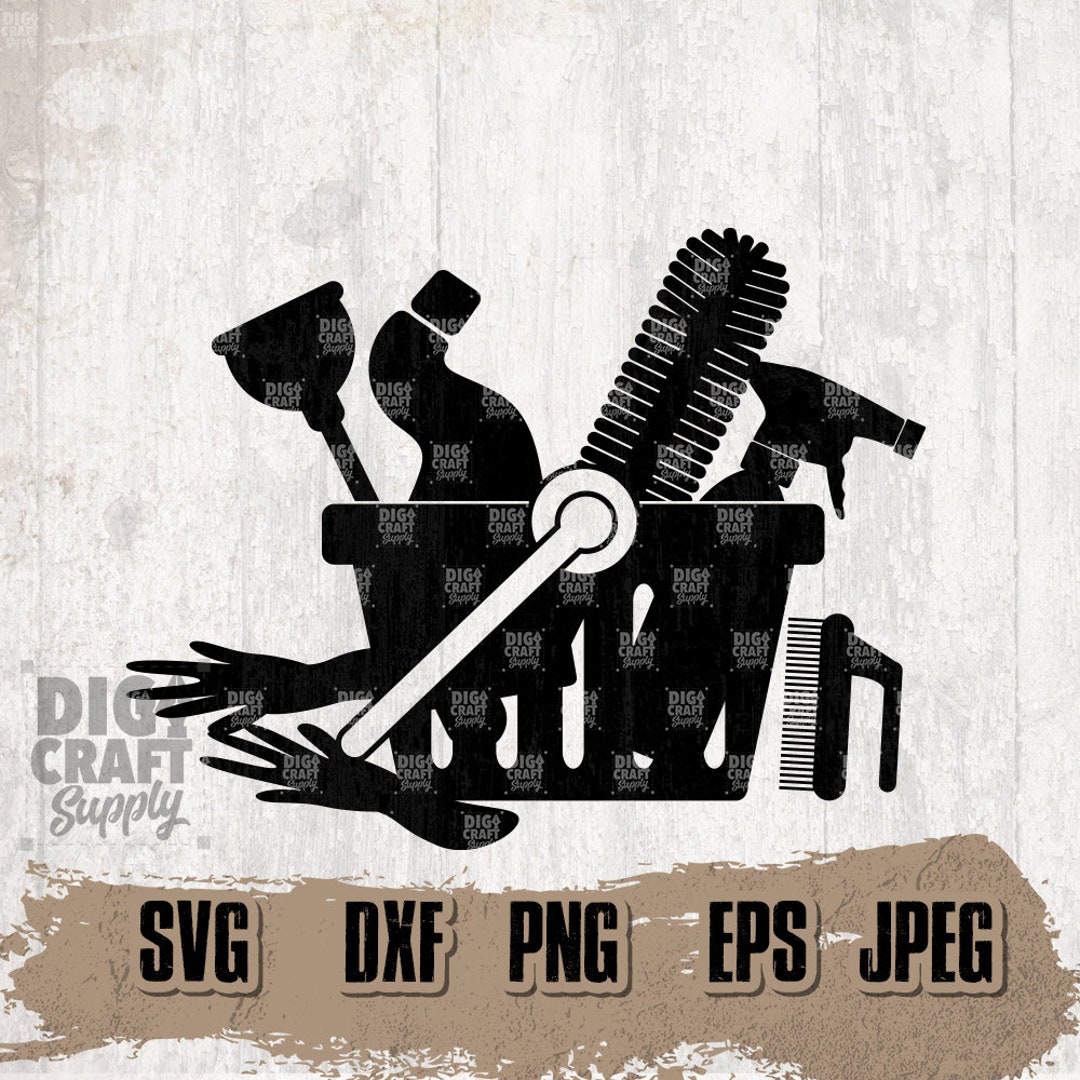 Cleaning Tools Svg 2, Cleaning Svg, Cleaning Clipart, Cleaning Cutfile ...