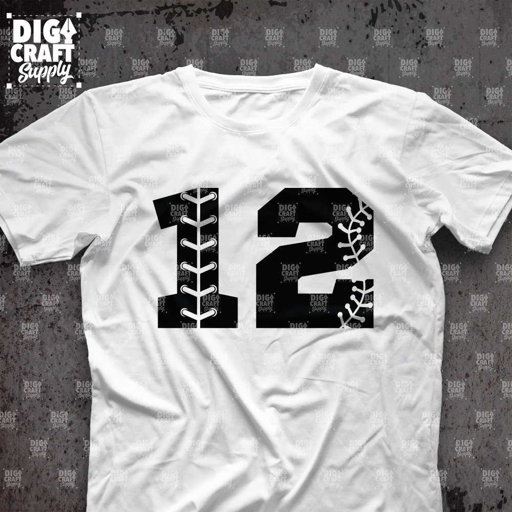 Baseball Numbers Svg Bundle Svg Baseball Bundle Svg - Etsy