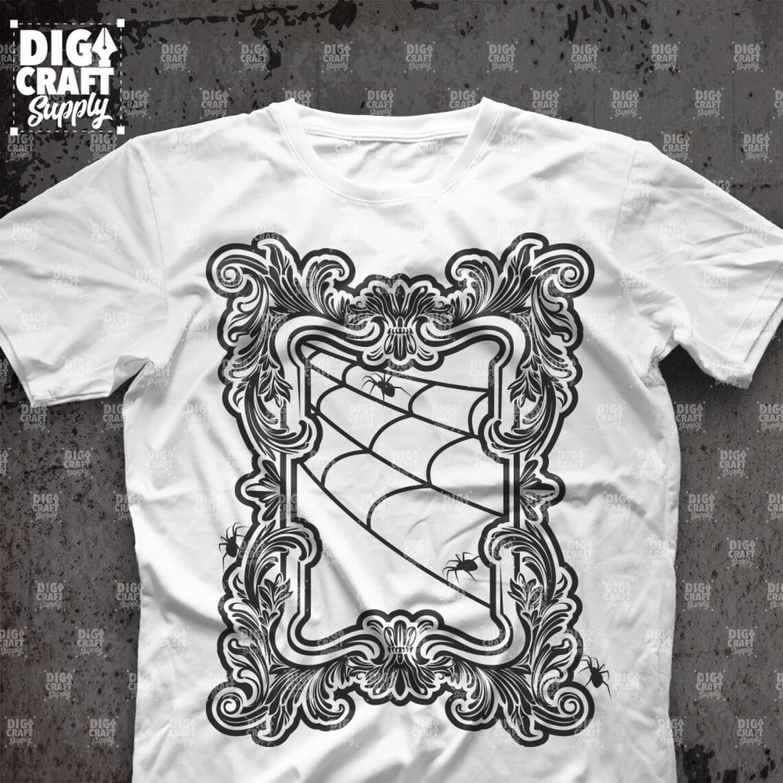 Spooky Frame Svg Halloween Mirror Svg Creepy Mirror Svg - Etsy