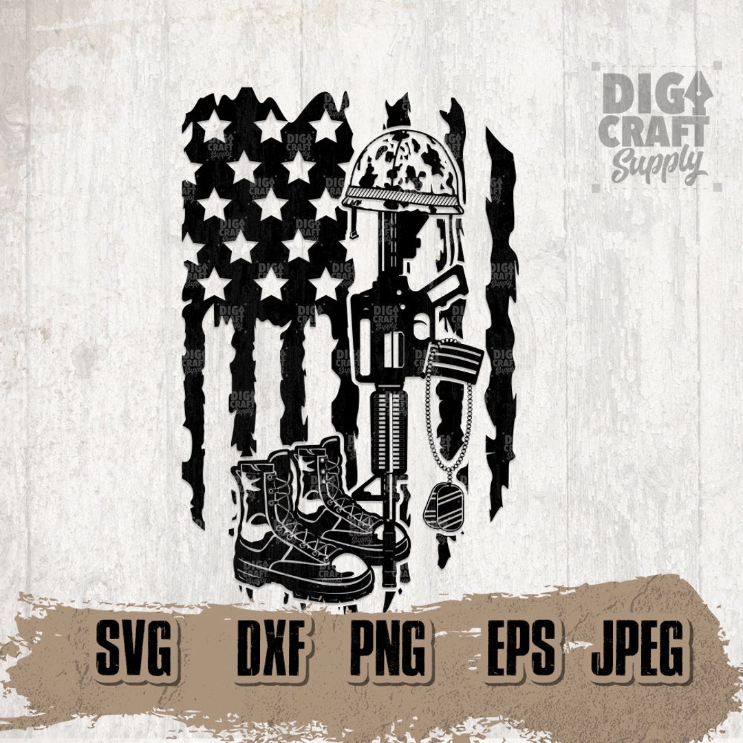 US Combat Gear Svg, Military Gear Svg, Soldier Gear Svg, US Combat Svg ...