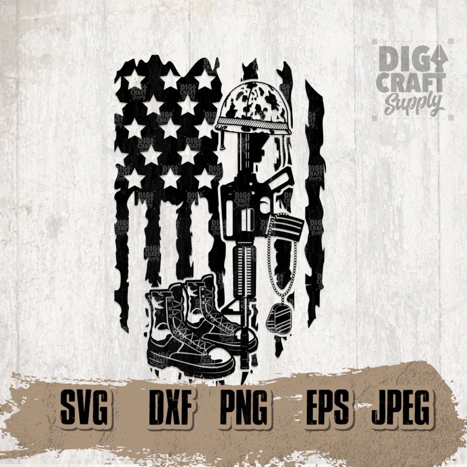 US Combat Gear Svg Military Gear Svg Soldier Gear Svg US - Etsy