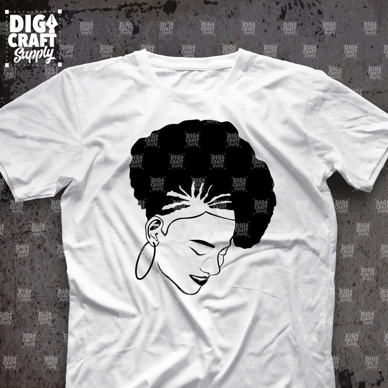 8 Afro Woman Bundle Svg, Bundle Svg, Afro Svg, Afro Bundle Svg, Black ...