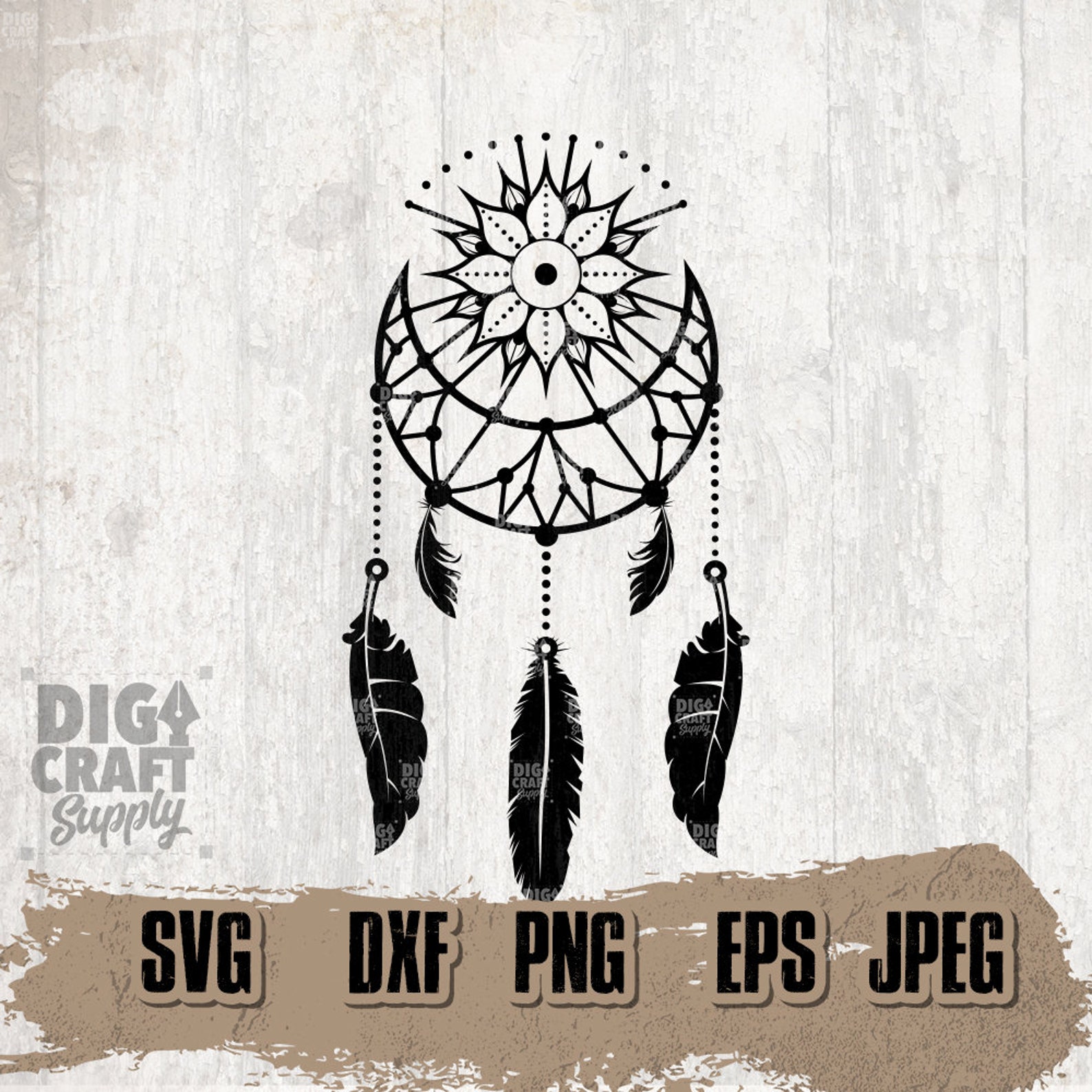 Dream Catcher Svg 2 Dream Catcher Png Boho Svg Dream Svg - Etsy