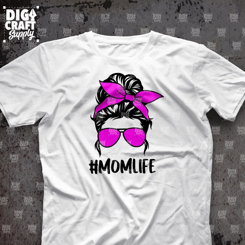 Mom Life Digital Downloads Mom Life Svg Mom Svg Messy Bun - Etsy