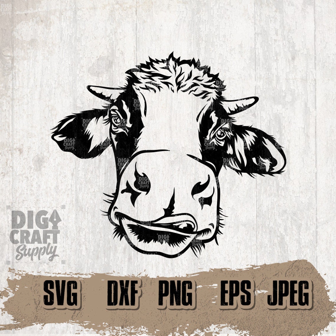 Farm Cow Digital Download Cow Svg Farm Cow Svg Cow - Etsy