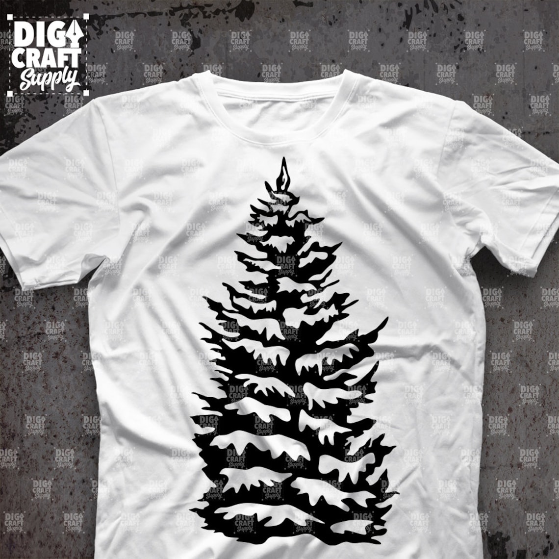 4 Pine Tree SVG Bundle Snow Svg Pine Tree With Snow Svg - Etsy Canada
