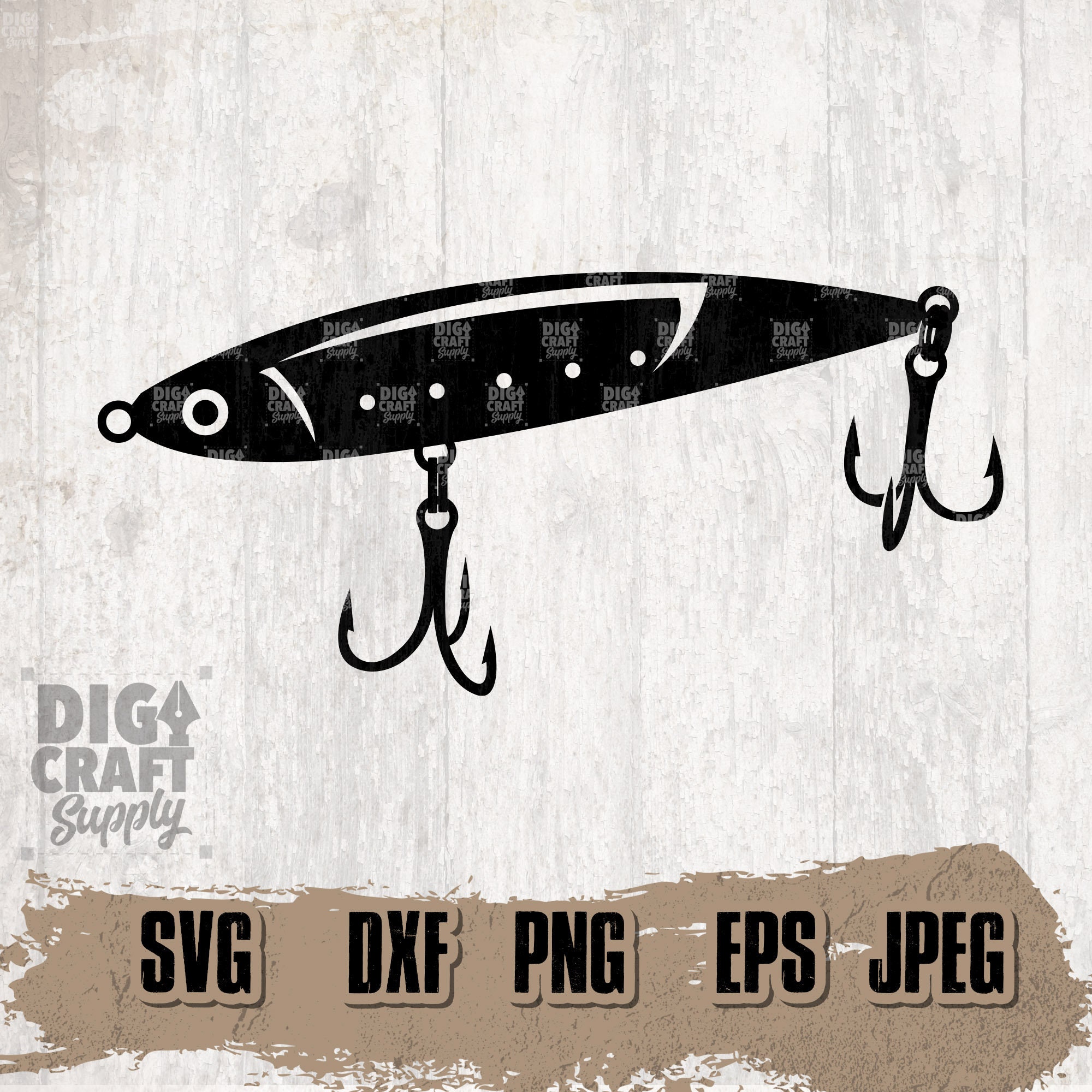 Fish Lure Digital Downloads Fish Lure Svg Fishing Lure Svg - Etsy
