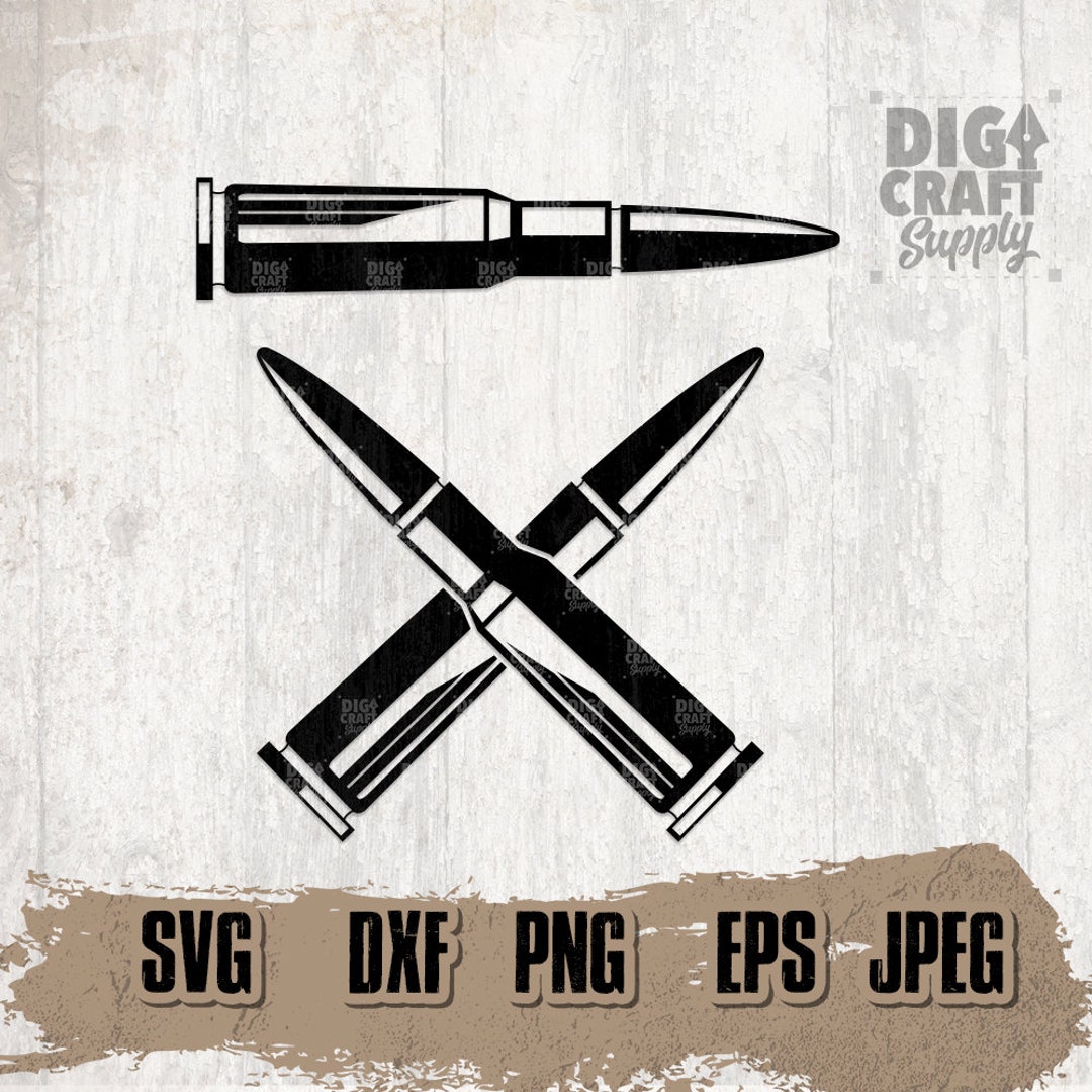 Bullets Svg, Bullet Shirt Svg, Ammo Svg, Bullet Clipart, Bullet Cutfile ...