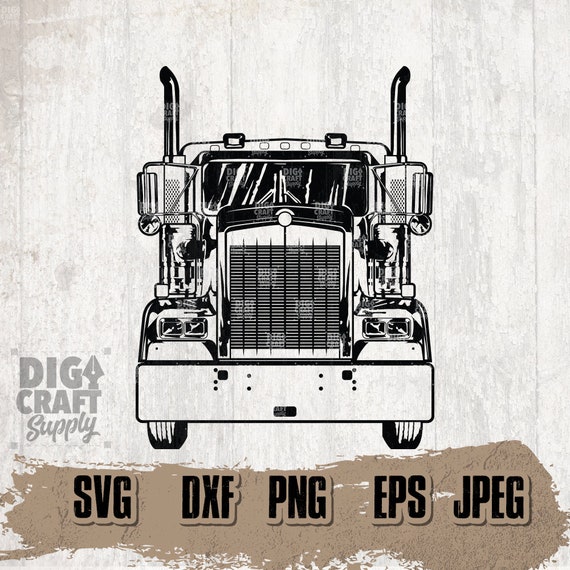 Semi Truck Digital Downloads 5 Semi Truck Svg Truck Svg Big | Etsy