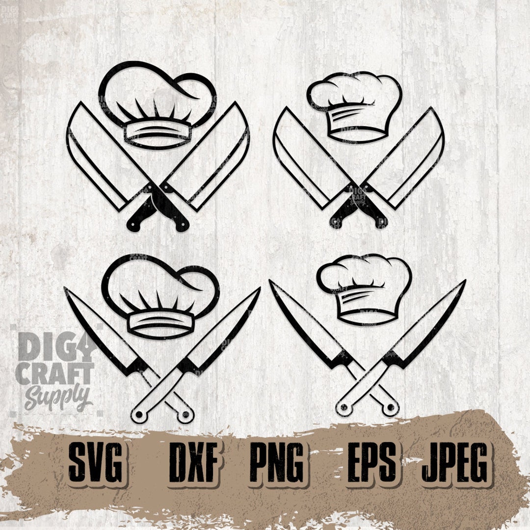 Chef Bundle Svg, Grill Master Svg, Chef Clipart, Chef Png, Chef Cutfile ...