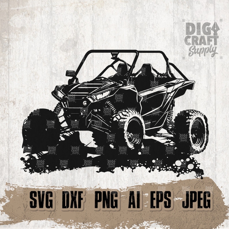 RZR ATV Svg Extreme Rider Clipart Sports Dad Cutfile - Etsy