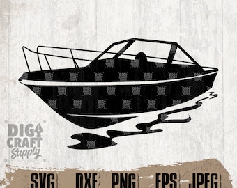 Speed Boat Digital Download, Speed Boat Svg, Yatch Boat Svg , Speed ...