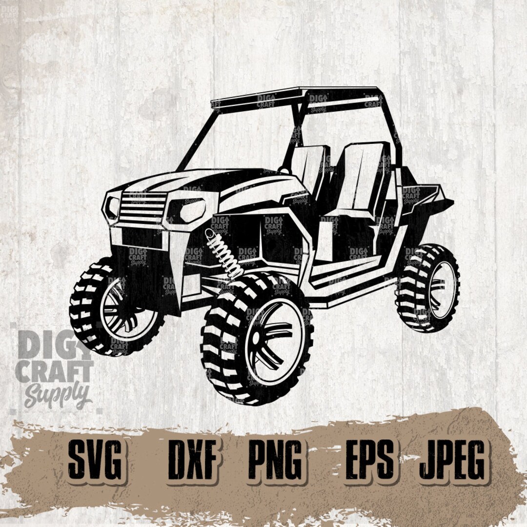 Rzr Atv Svg 2, Atv Svg, Rzr Svg, Atv Clipart, Atv Cutting File, Atv ...