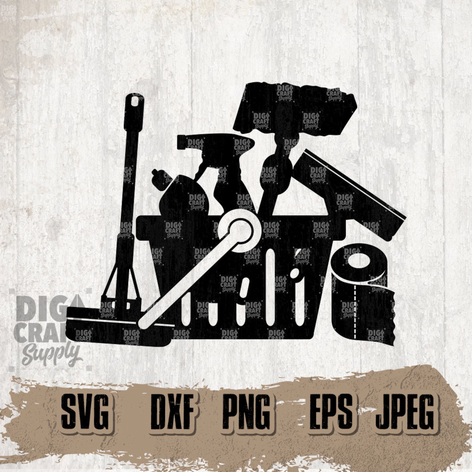 Cleaning Tools Svg 1 Cleaning Svg Cleaning Clipart Cleaning - Etsy
