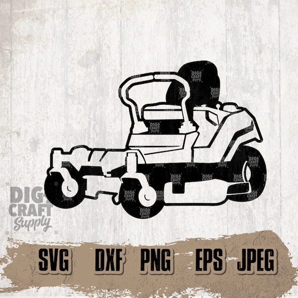 Zero Turn Clipart - Etsy
