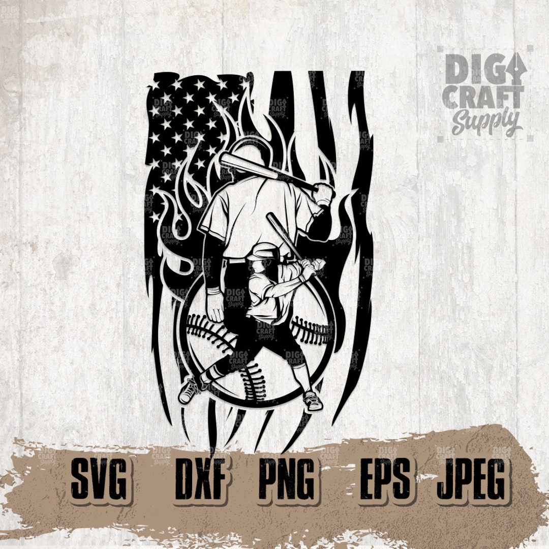 US Baseball Player Svg, US Baseball Monogram, Baseball Shirt Svg ...