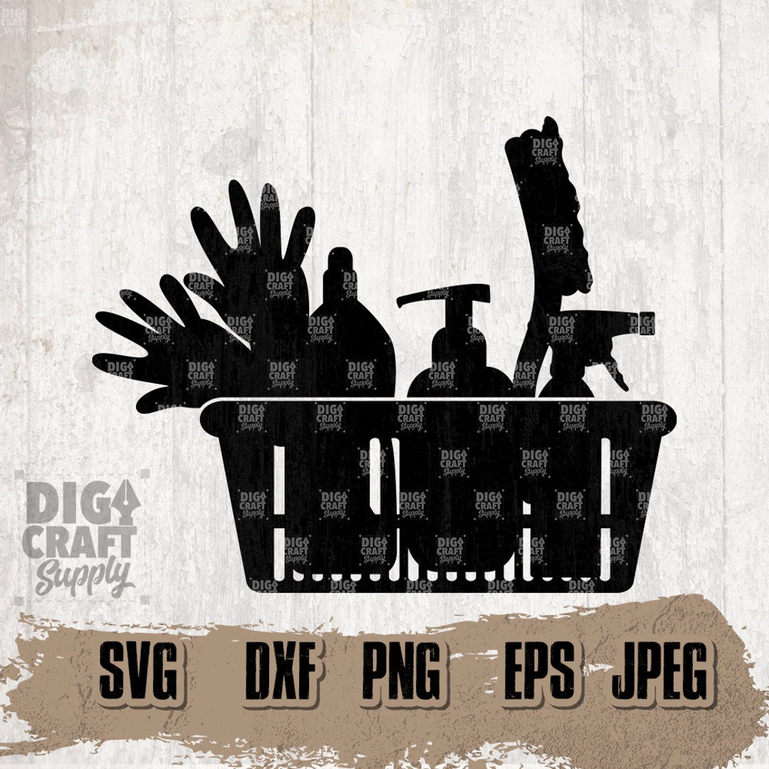 Cleaning Tools Svg 4, Cleaning Svg, Cleaning Clipart, Cleaning Cutfile ...