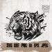 Tiger Head Svg, Zoo Crew Shirt Png, Safari Life Cutfile, Big Cat ...