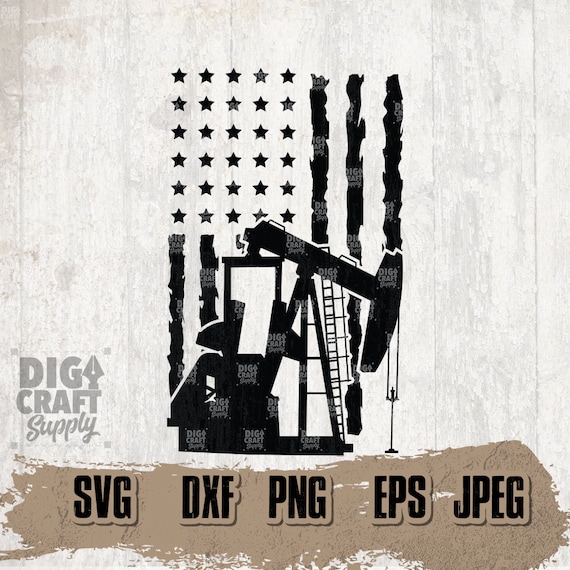 US Oil Rig Svg US Oil Rig Png Oil Rig Clipart Oil Rig - Etsy Canada