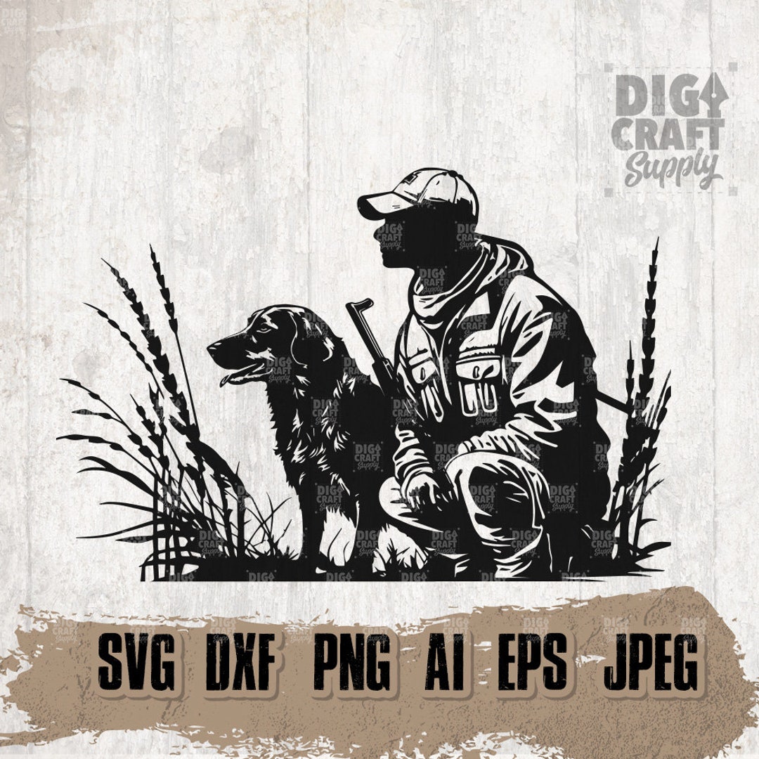 Duck Hunting Svg, Hunter Dad Gift Idea Dxf, Waterfowl Clipart, Camping ...